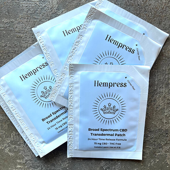 Transdermal CBD Patch 75mg - Kaya Holistic